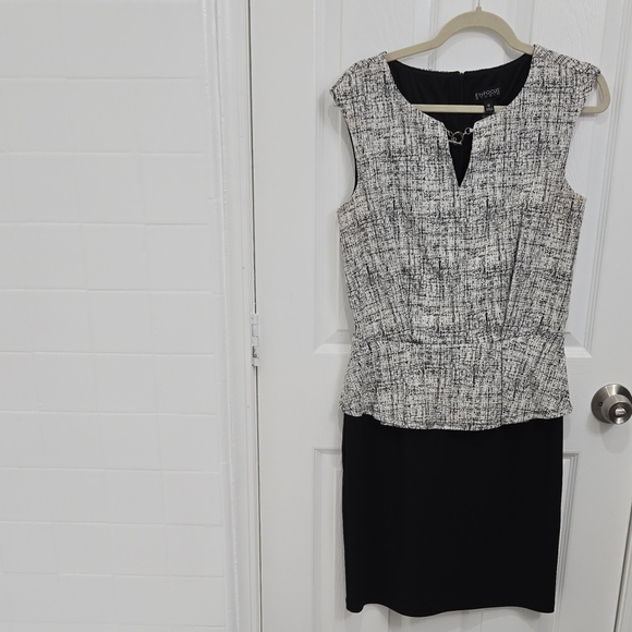 Enfocus Studio | Dresses | Enfocus Black And White Dress | Poshmark